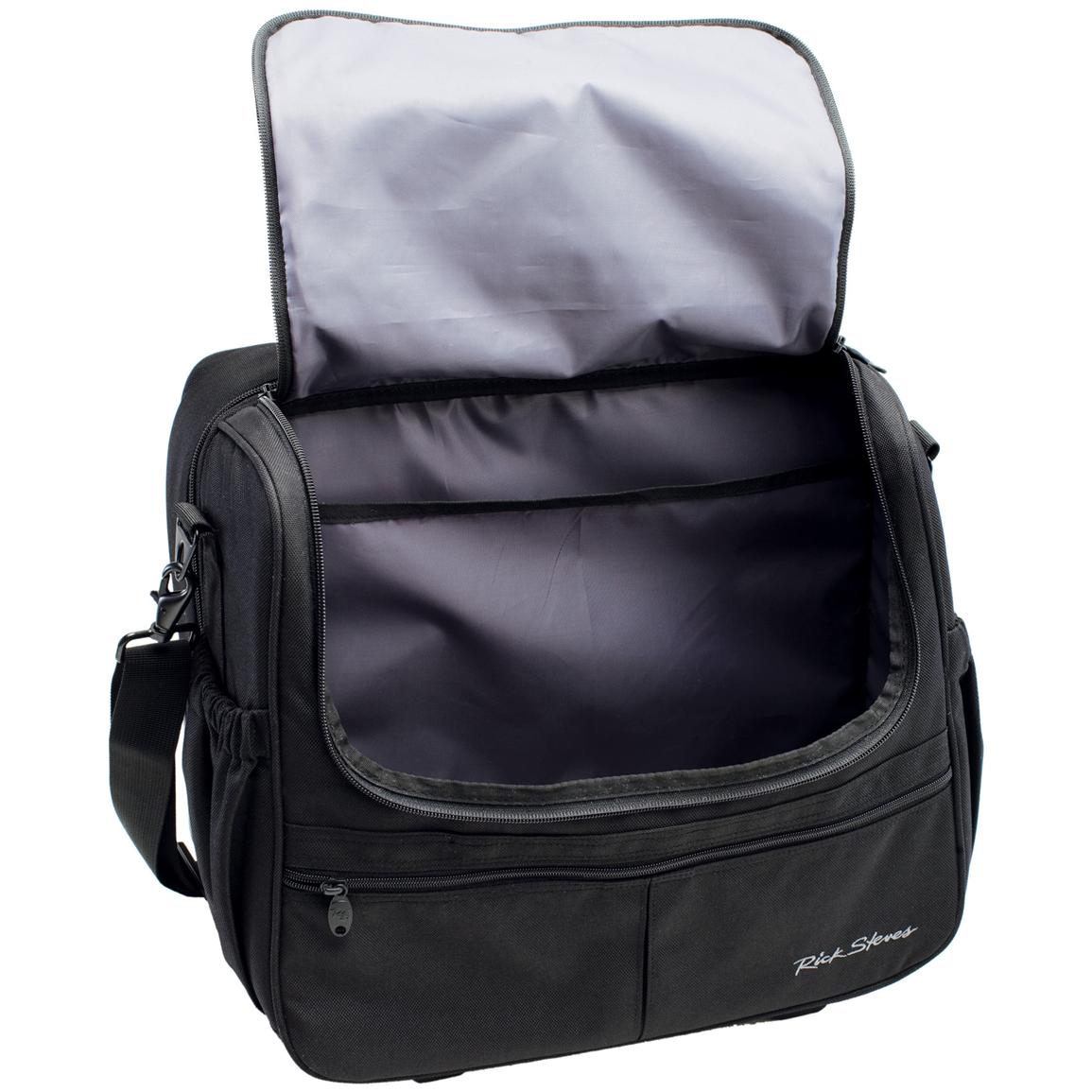 Rick Steves® Avanti Rolling Tote from Kiva®, Black - 153775, Tote Bags ... Rick Steves® Avanti Rolling Tote from Kiva®, Black - 153775, Tote Bags ...