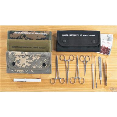 U.S. Military - spec 15 - Pc. Field Surgical Kit - 120390, Emergency ...