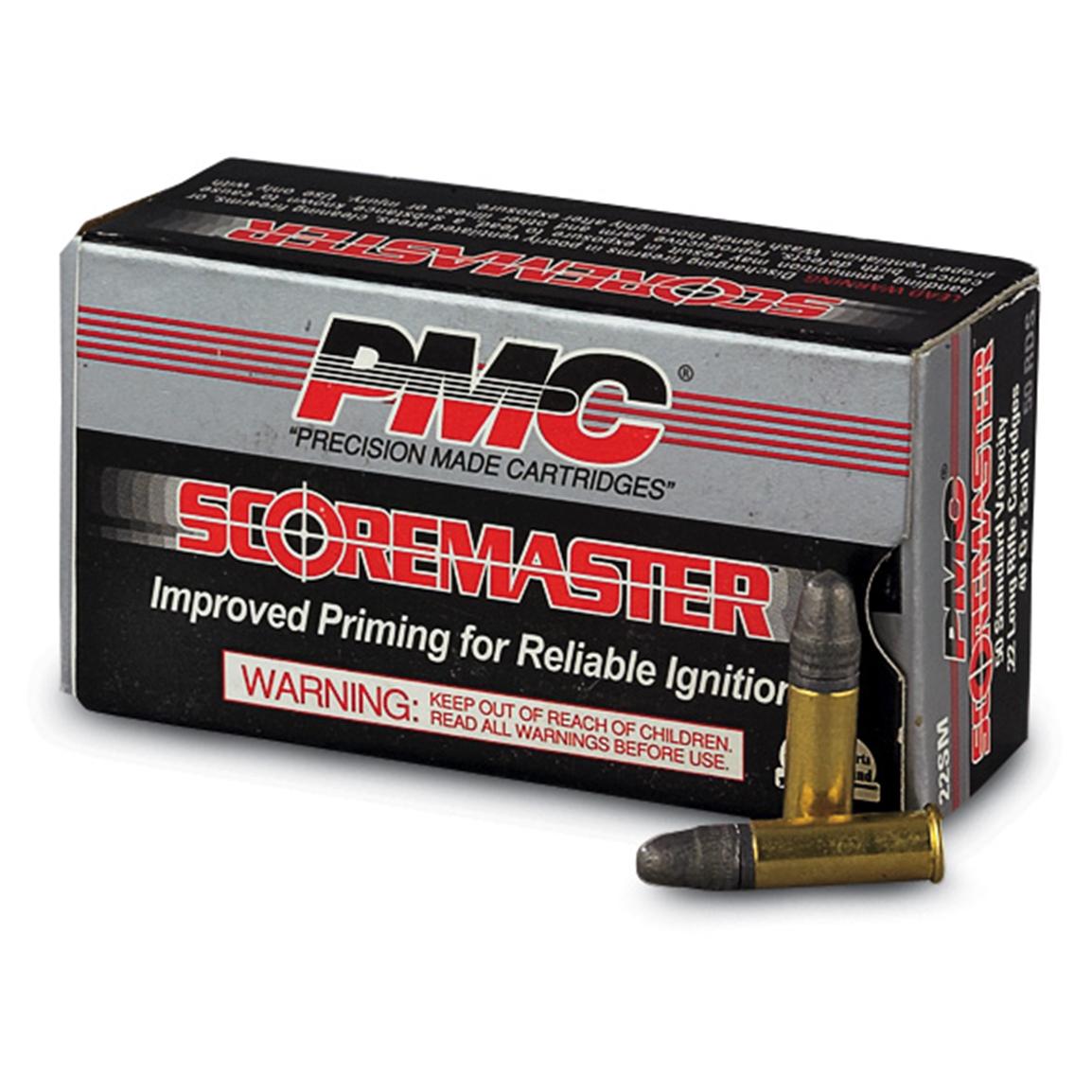 5 000 Rds PMC 22 Cal 40 gr LR Ammo 101698 22 Long Ammo At