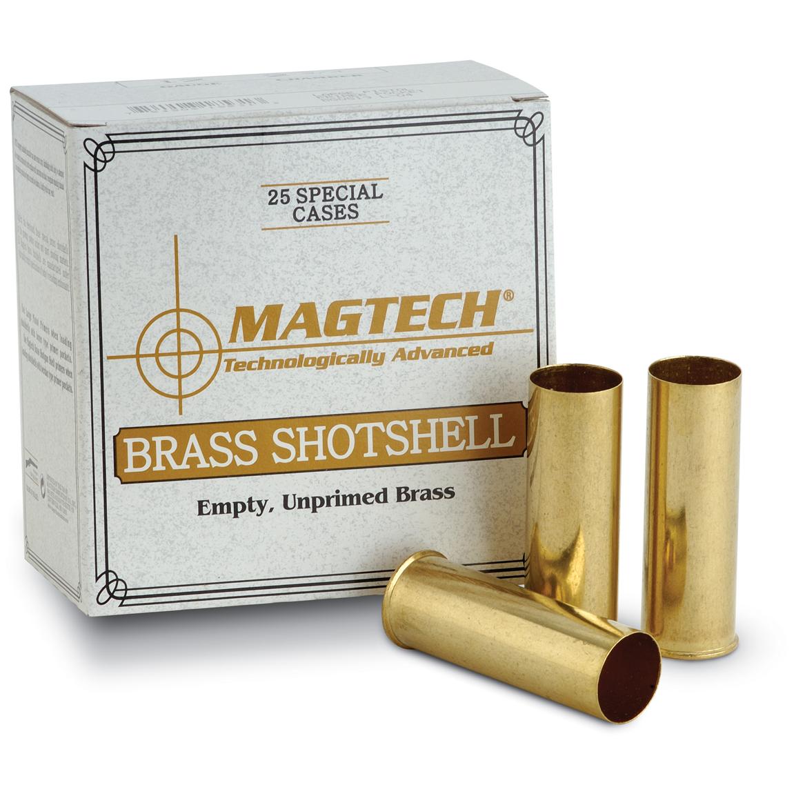 25 Rds Magtech Loadable Brass Shotshells 12 Gauge 105820 Shot