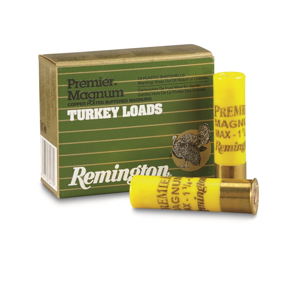 Remington Premier Turkey Loads 20 Gauge 3 1 1 4 Ozs 6 Shot 10