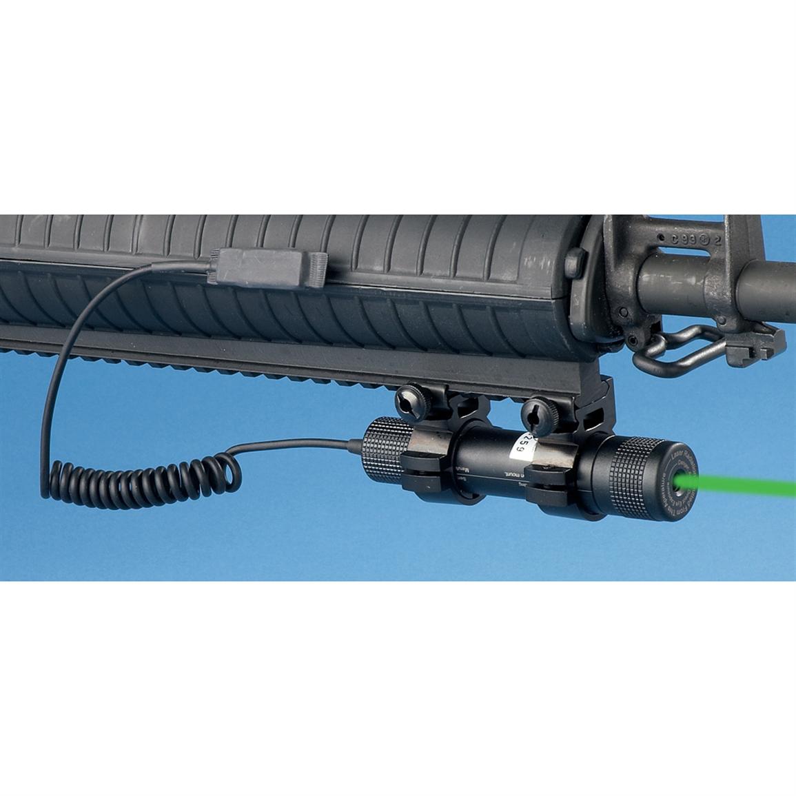 AimSHOT™ 12mW Green Laser with Barrel Mount - 108765, Laser Sights at ...