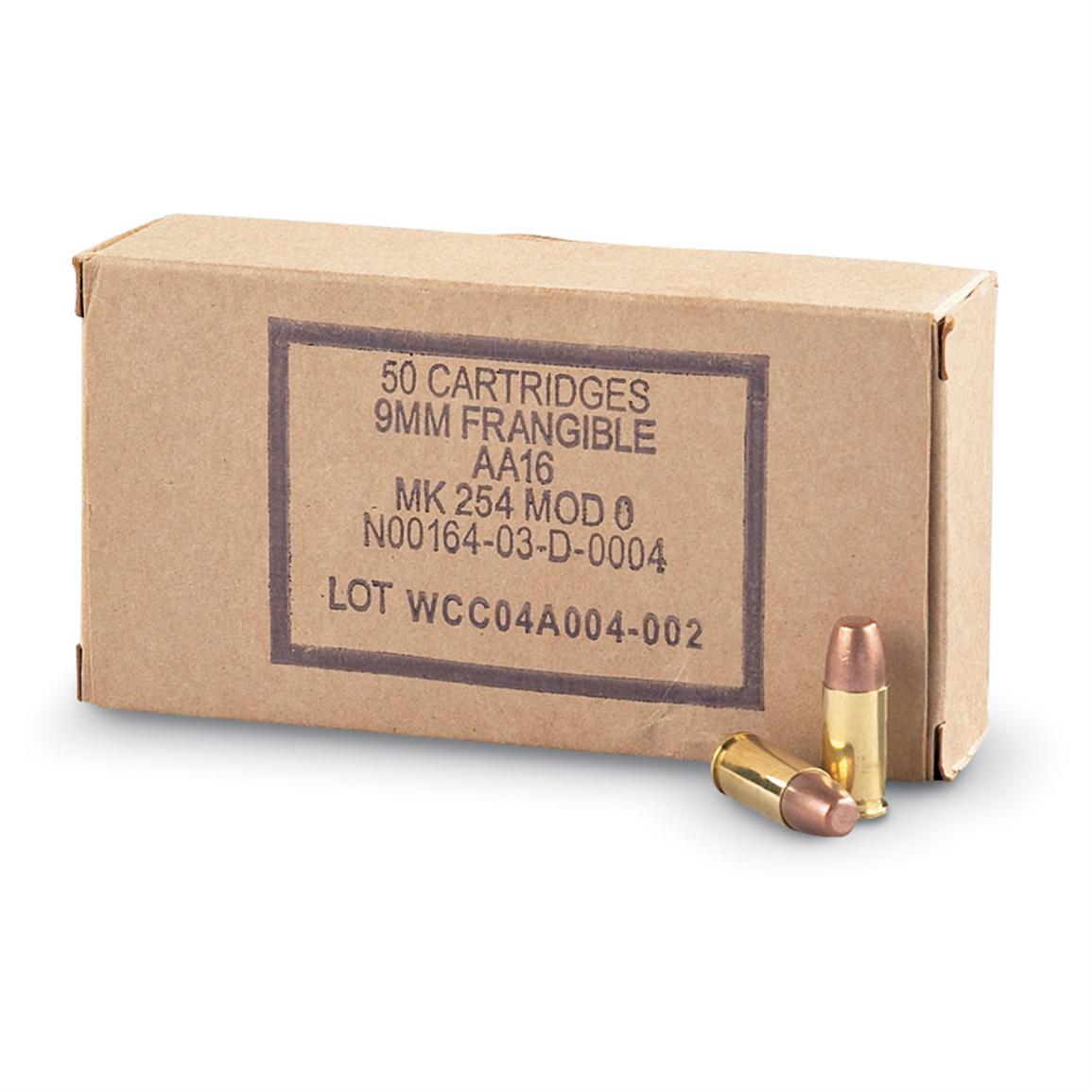 9mm frangible ammo california