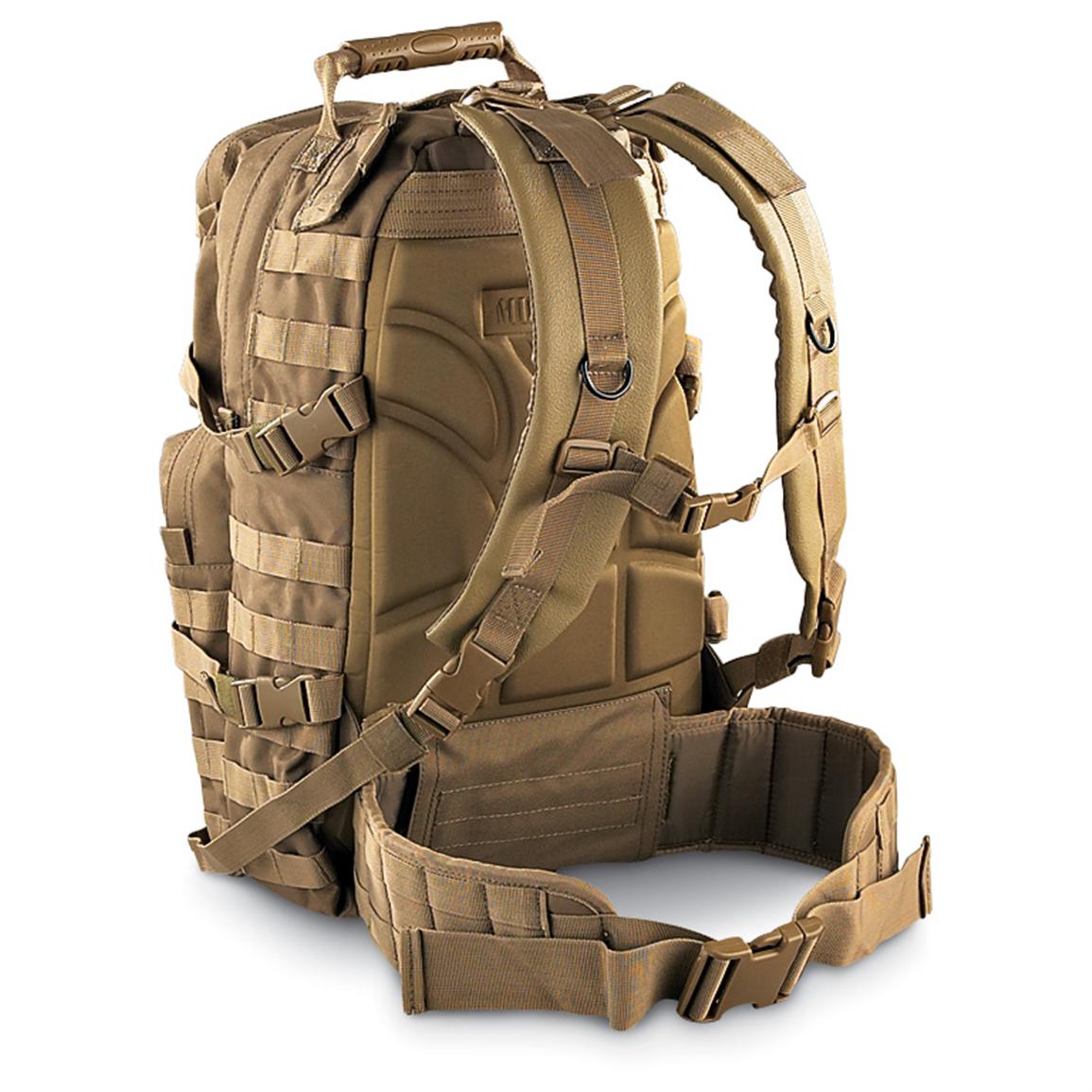 Mil Spec Plus 3 Day Assault Pack 130553 Tactical Backpacks Bags