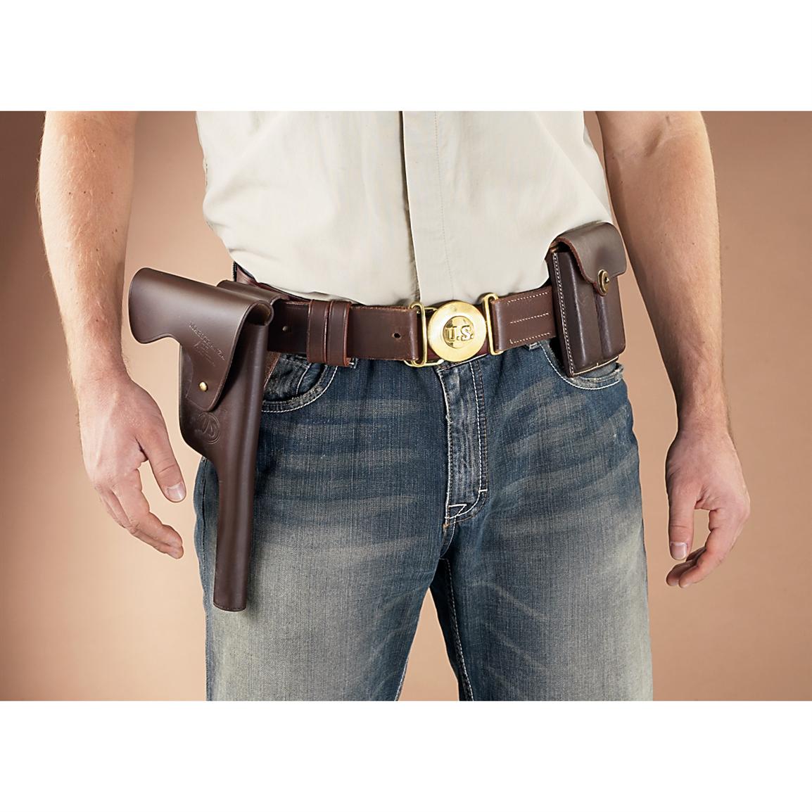 Reproduction U.S. C96 Mauser Belt Holster - 132119, Holsters at ...