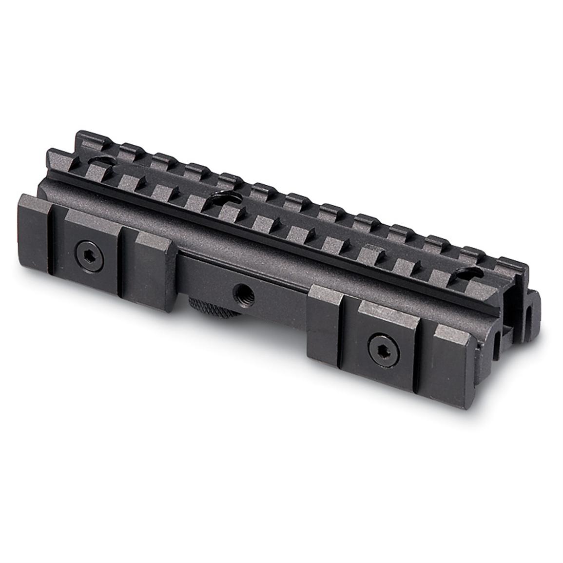 AR - 15 Tri - rail Flat Top Mount, Black - 132170, Tactical Rifle ...