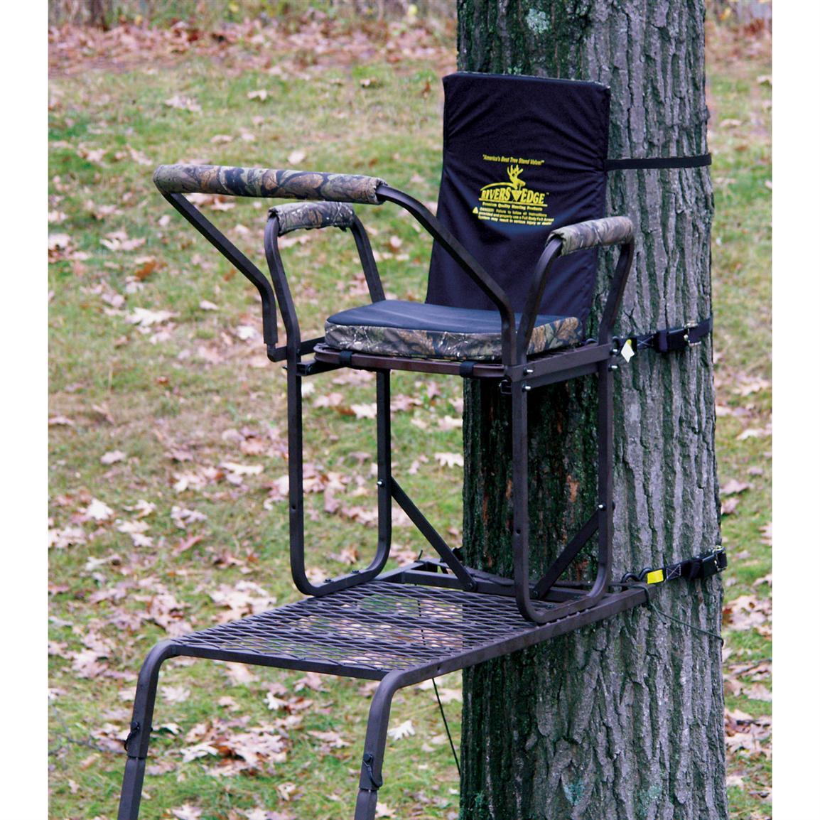 Rivers Edge® Woodsman™ Extreme Ladder Stand - 136574, Ladder Tree ...
