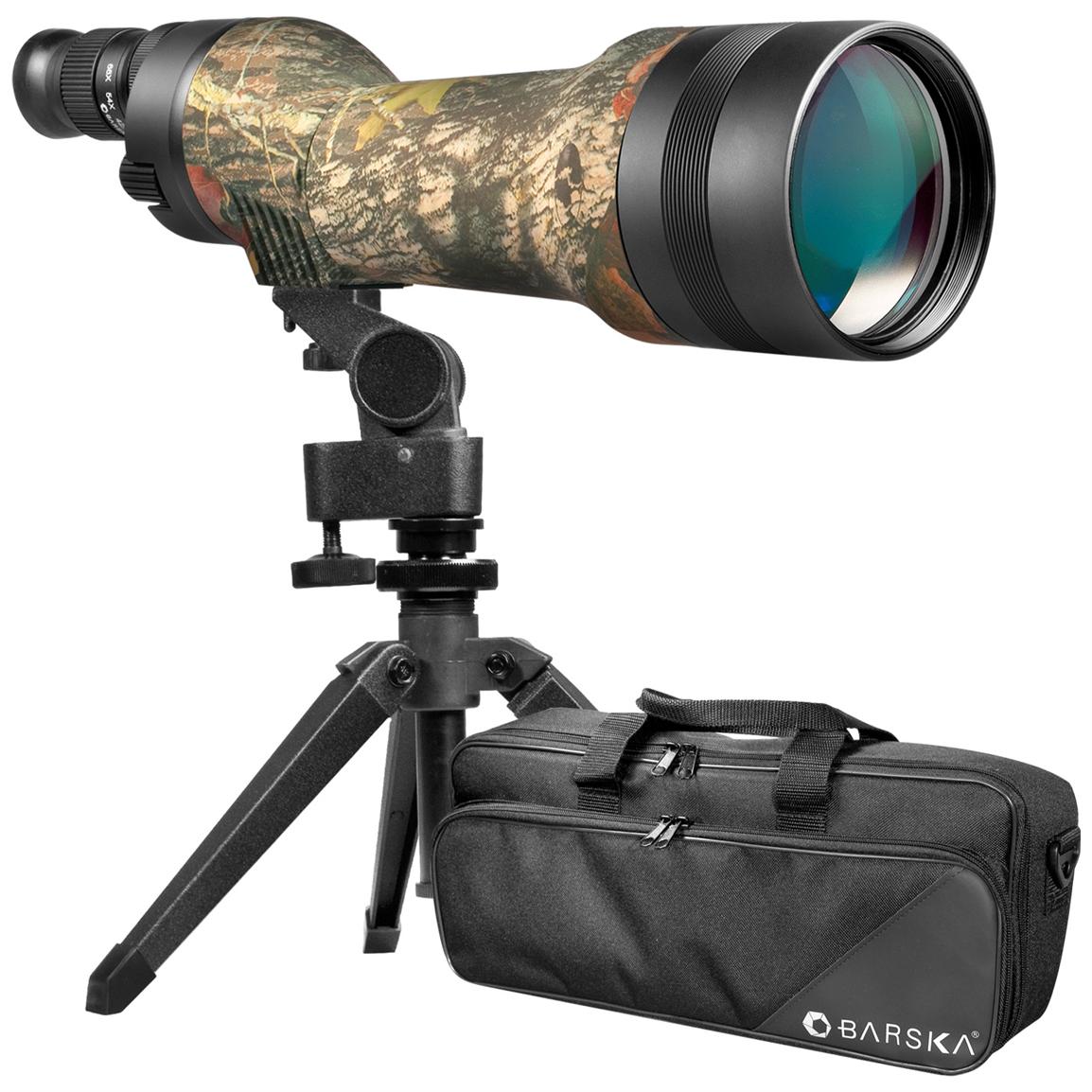 Barska 22 66x80mm Waterproof Spotter Pro Camo Spotting Scope 139198 Barska 22 66x80mm Waterproof Spotter Pro Camo Spotting Scope 139198