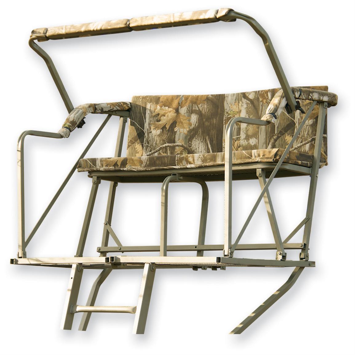 Summit Treestands® Double - Barrel Ladder Stand - 160460, Ladder Tree ...