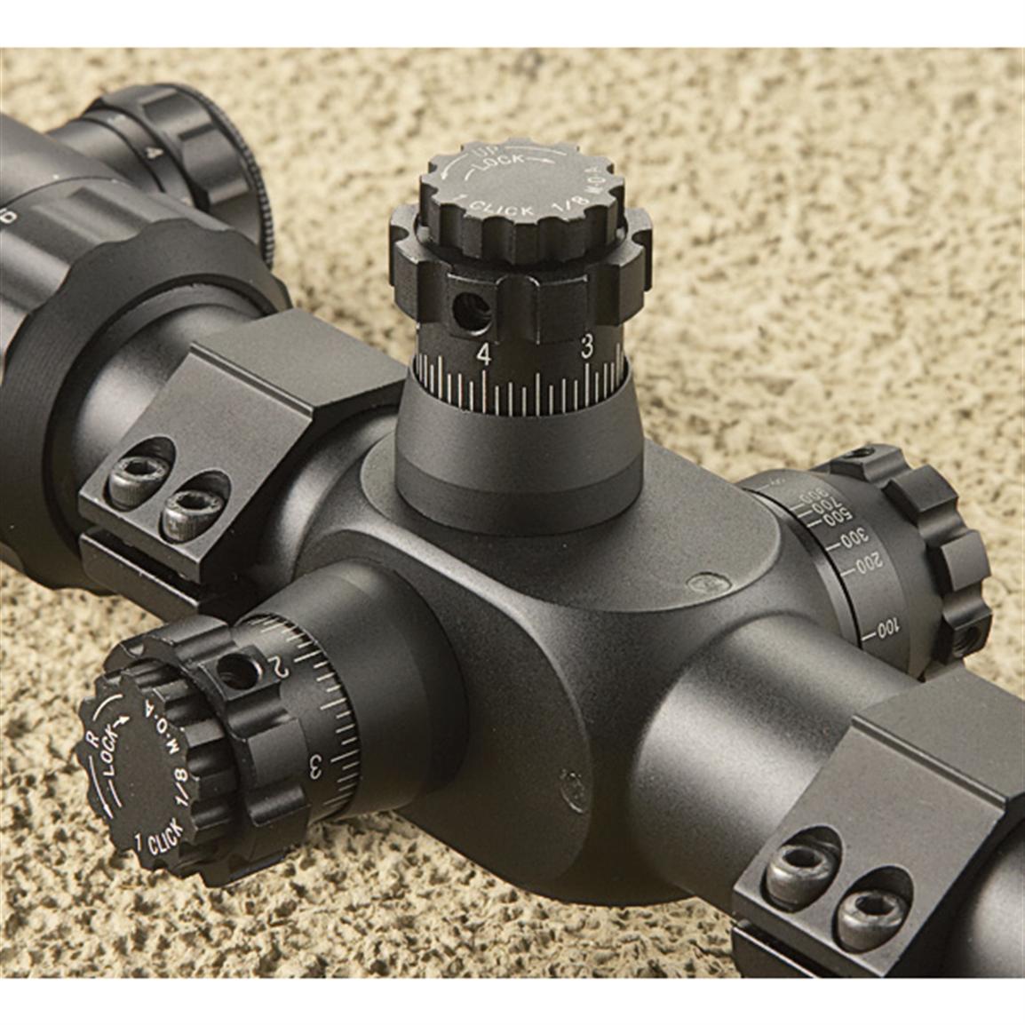 New U S Military 3 9x42 Mm Counter Sniper Scope Covert Matte Black New U S Military 3 9x42 Mm Counter Sniper Scope Covert Matte Black