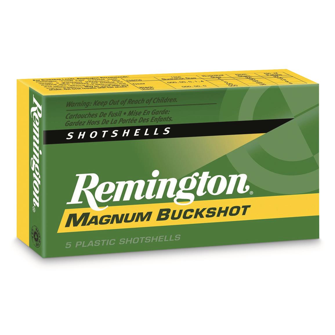 Remington Express Magnum 12 Gauge 3 1 2 00 Buckshot 18 Pellets 5 Remington Express Magnum 12 Gauge 3 1 2 00 Buckshot 18 Pellets 5