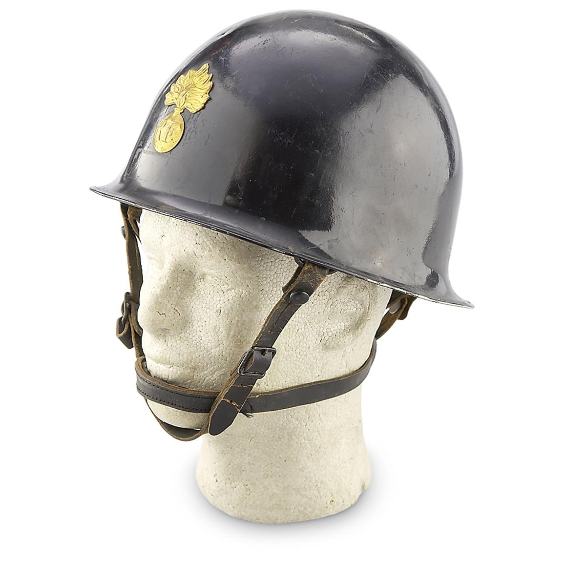 Used French Military Gendarmerie Riot Helmet - 167522, Helmets ...