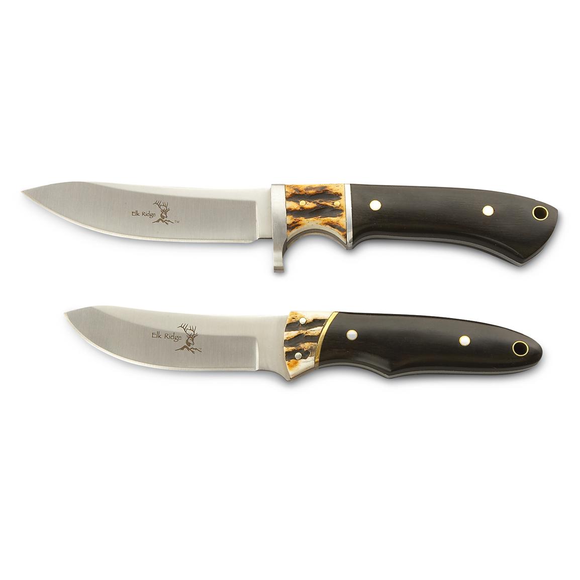Elk Ridge Hunting Knife Set - 183276, Field Care Knives at Sportsman's ... Elk Ridge Hunting Knife Set - 183276, Field Care Knives at Sportsman's ...