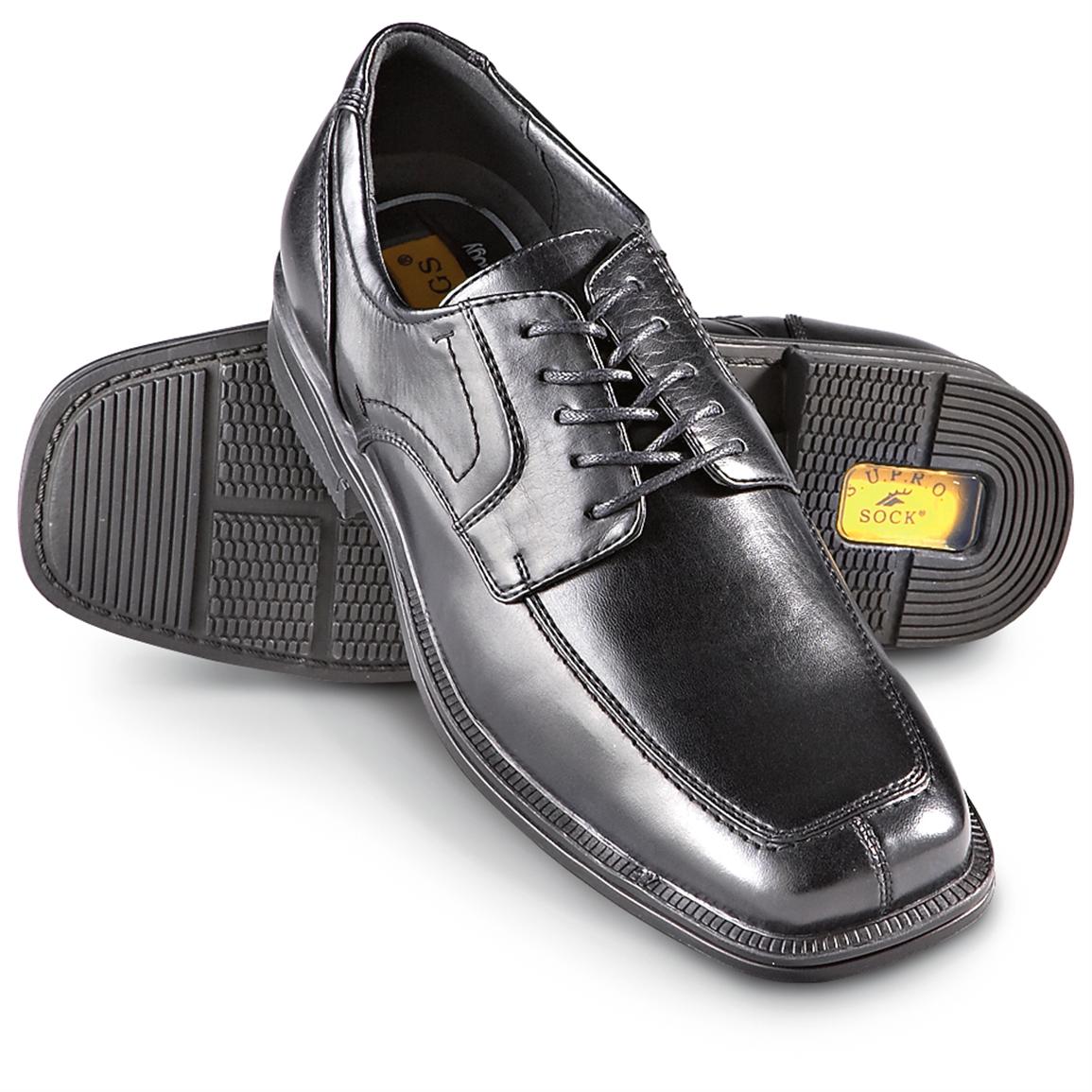 Men's Deer Stags® Ricochet Oxfords, Black - 187639, Dress Shoes at ...