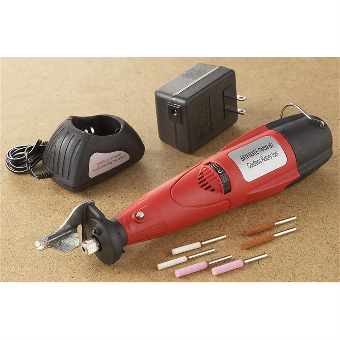 Saw Mate Cordless Blade Sharpening Kit - 190456, Logging Tools & Racks ...