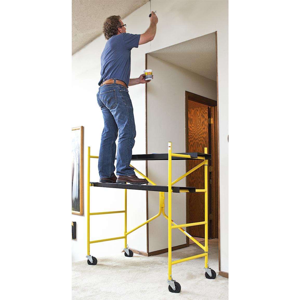 4' Mini Scaffold - 194779, Ladders & Storage at Sportsman's Guide