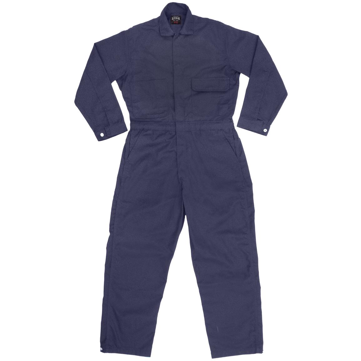 Men's Key® Flame - resistant Contractor Coveralls - 210905, Overalls ...