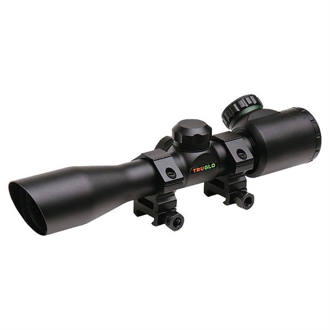 Tru Glo 4x32mm Illuminated Reticle Crossbow Scope 234929 Crossbow