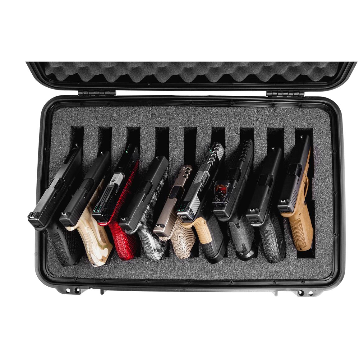 Quick Fire Cases QF920SC 9 Pistol Storage Case W Keyed Locks 579043 Quick Fire Cases QF920SC 9 Pistol Storage Case W Keyed Locks 579043