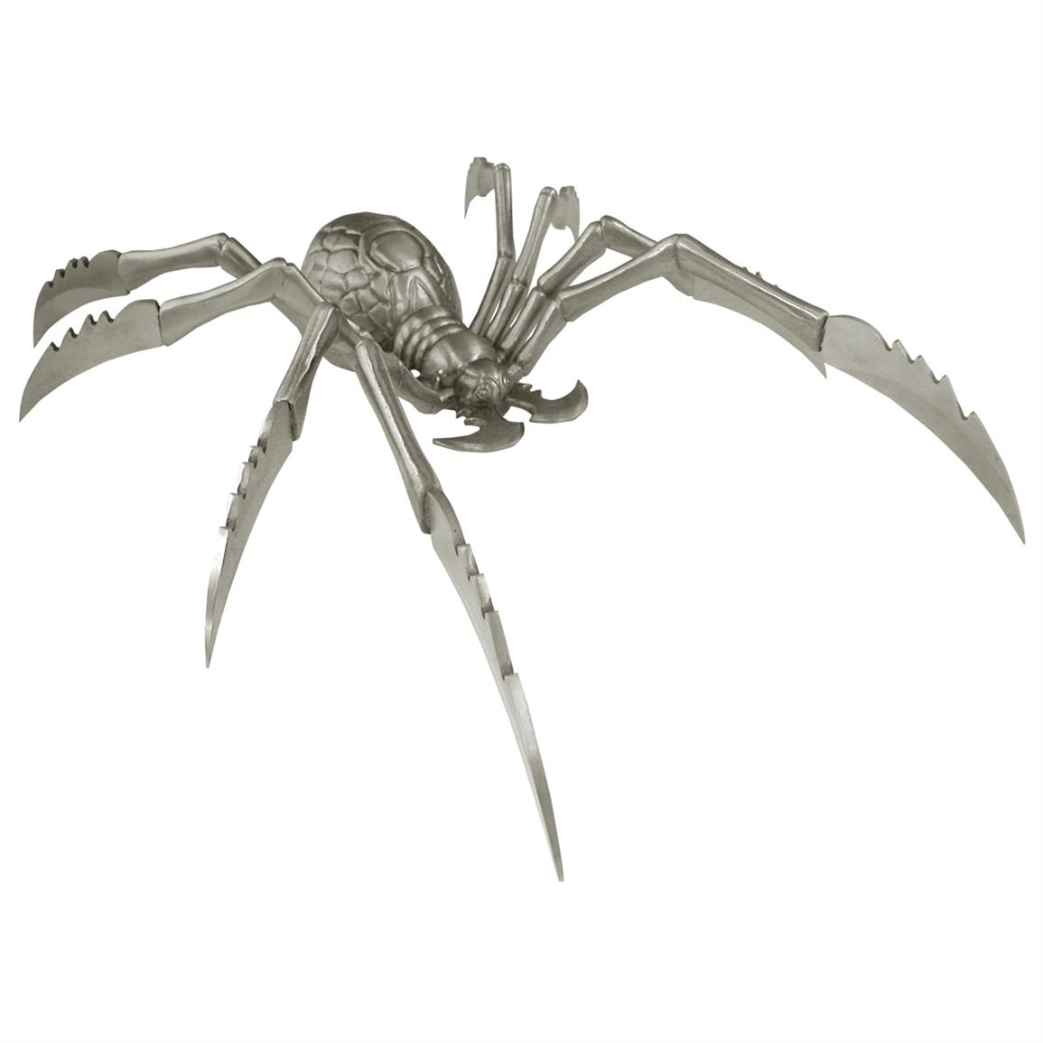 Master Cutlery® Black Widow Spider with 8 Stainless Steel Blades ...