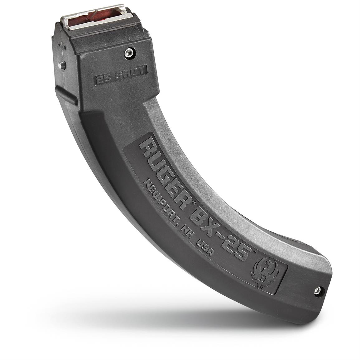 Ruger 10 22 22 LR Caliber Magazine Black Polymer 25 Rounds 609907