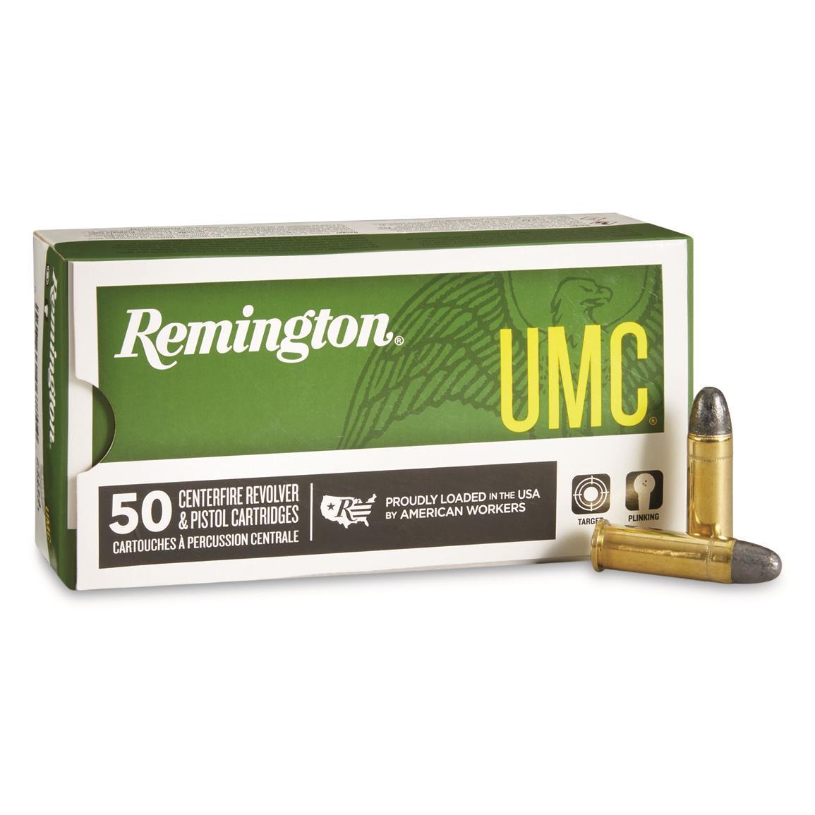 Remington UMC Handgun, .38 Special, LRN, 158 Grain, 50 Rounds ... Remington UMC Handgun, .38 Special, LRN, 158 Grain, 50 Rounds ...