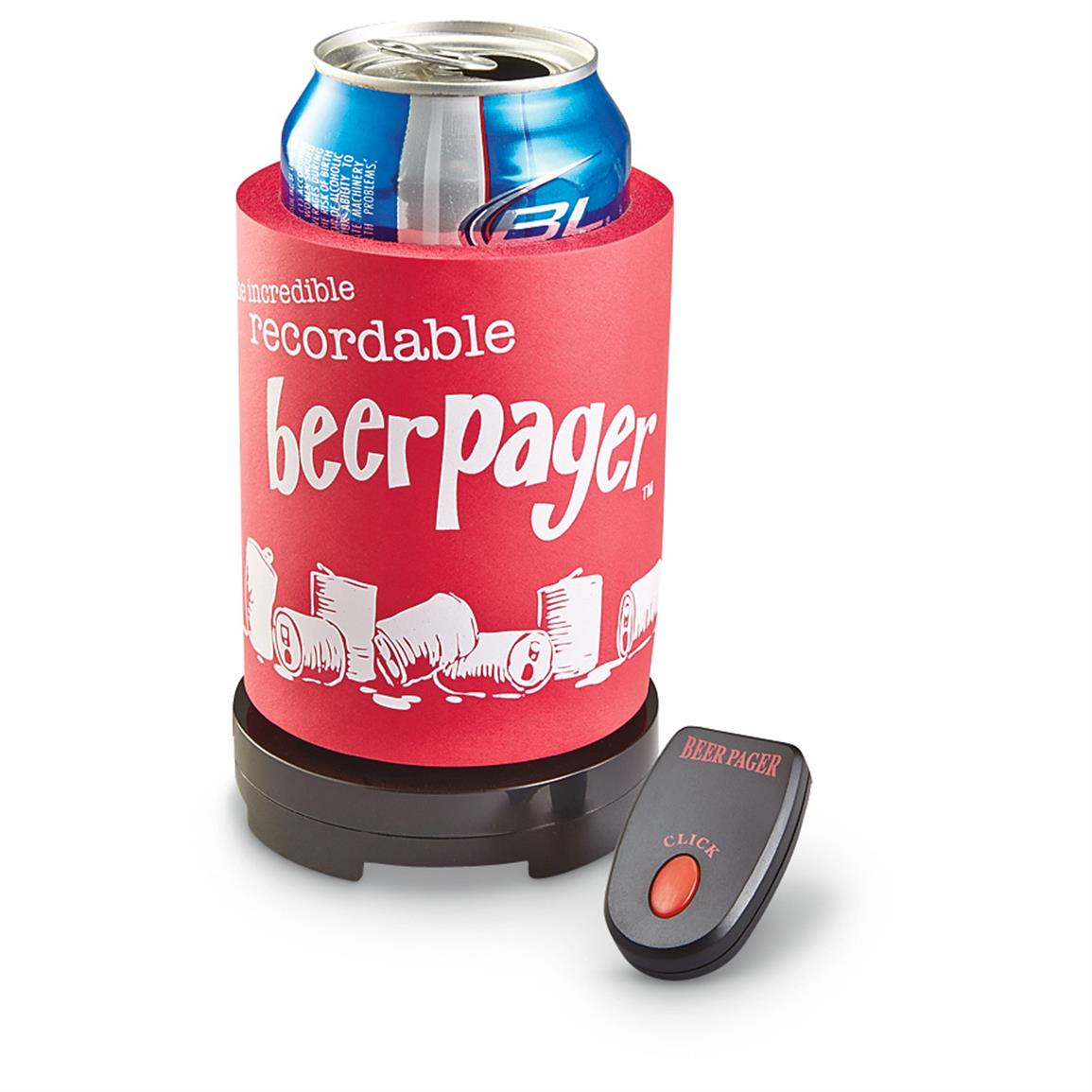 Remote Control Recordable Beer Pager™ 616851 Nostalgia And Novelty At Sportsman S Guide