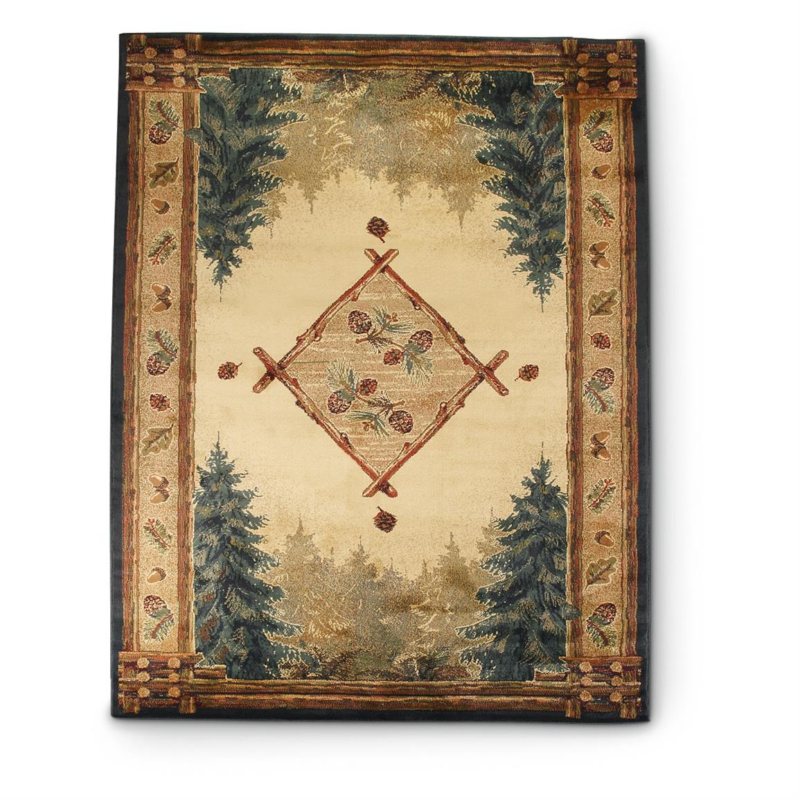 Forest Trail Rug - 621929, Rugs at Sportsman's Guide