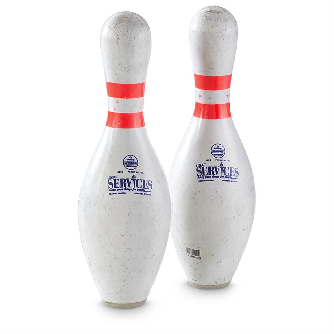 2 Used Bowling Pins 622604 Military Shooting Accessories At 