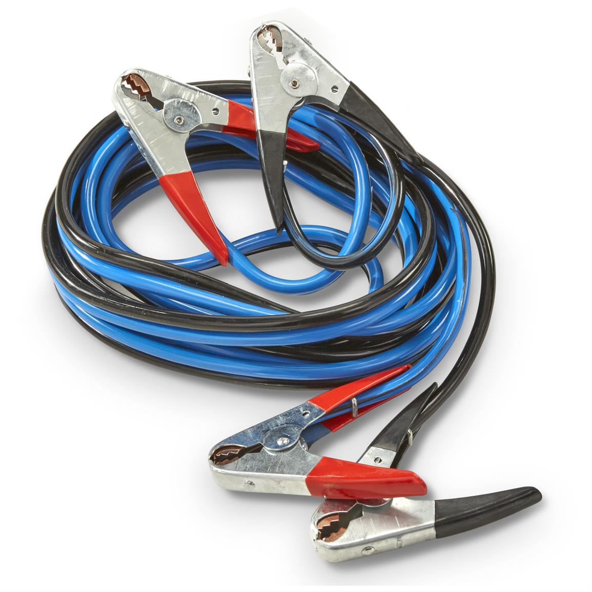 100 Copper Jumper Cables 4 Gauge 20 Long 622611 Chargers Jump