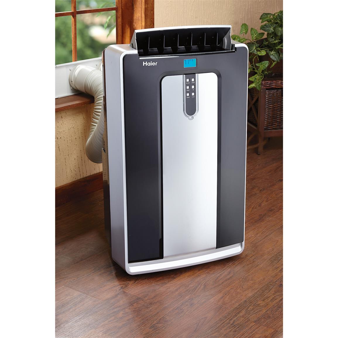 Haier HPG14XCM 14 000 BTU Portable Air Conditioner With Remote 640193 Haier HPG14XCM 14 000 BTU Portable Air Conditioner With Remote 640193