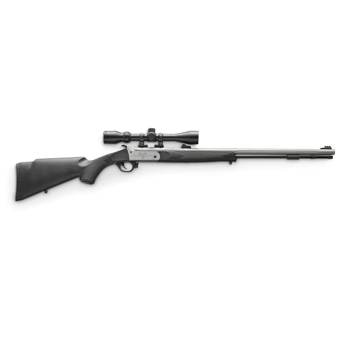 Traditions Pursuit .50 cal. Black Powder Rifle with Scope - 643383 ...