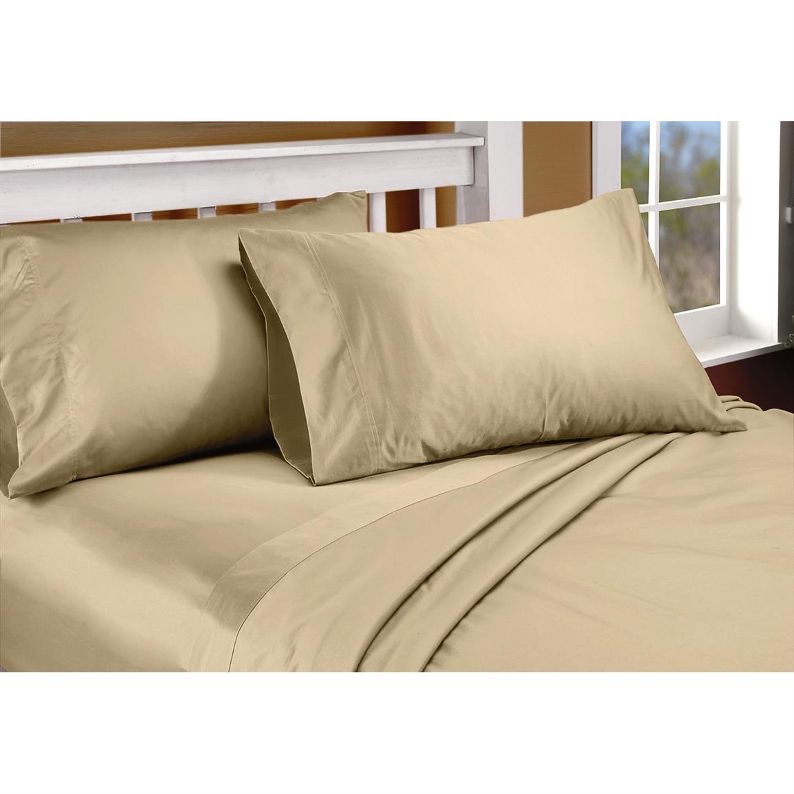 600 Thread Count Sateen Sheets 651050 Sheets At Sportsman s Guide