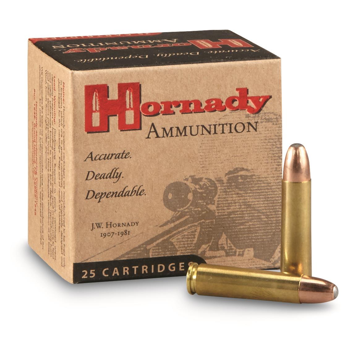 Hornady Custom 30 Carbine RNSP 110 Grain 25 Rounds 662930 30