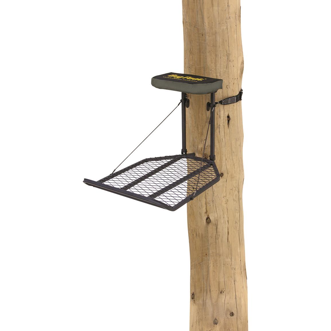 Guide Gear 15’ Single Shot Single Person Ladder Stand w/ Grip Jaw ...