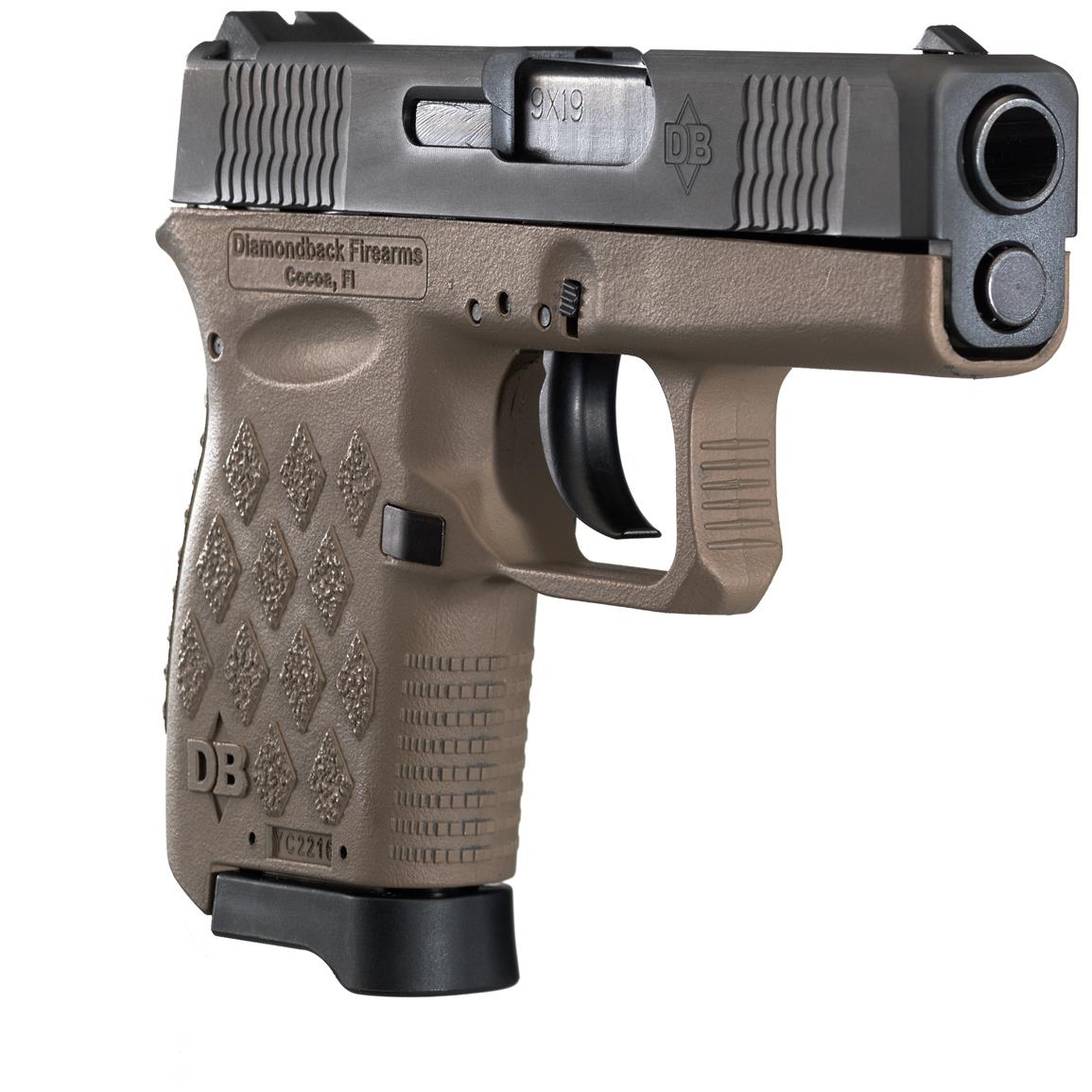 Diamondback Firearms DB9FS 9mm Semi Automatic 4 75 Barrel 15 Rounds