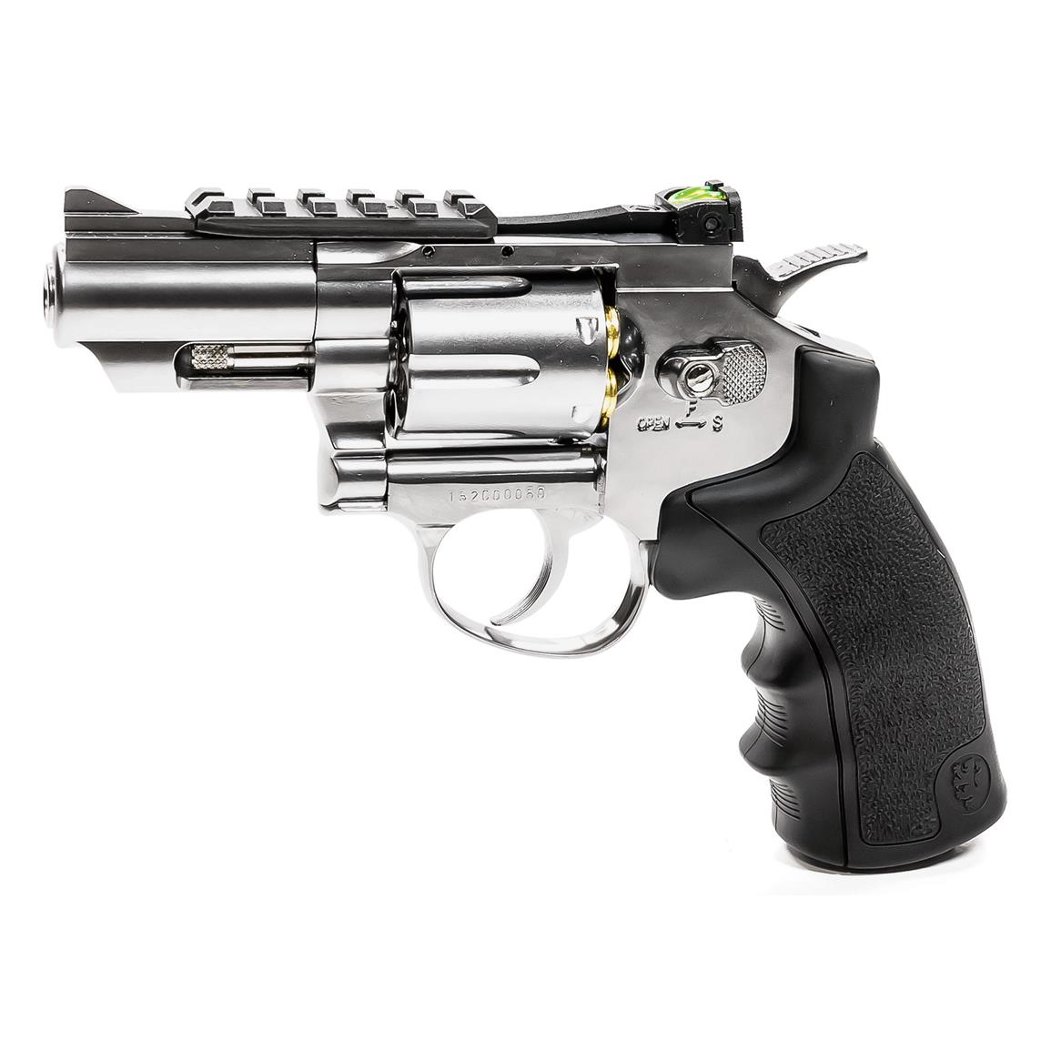 Black Ops USA Exterminator, 2.5" Revolver - Gunmetal CO2 BB Gun, .177 ...