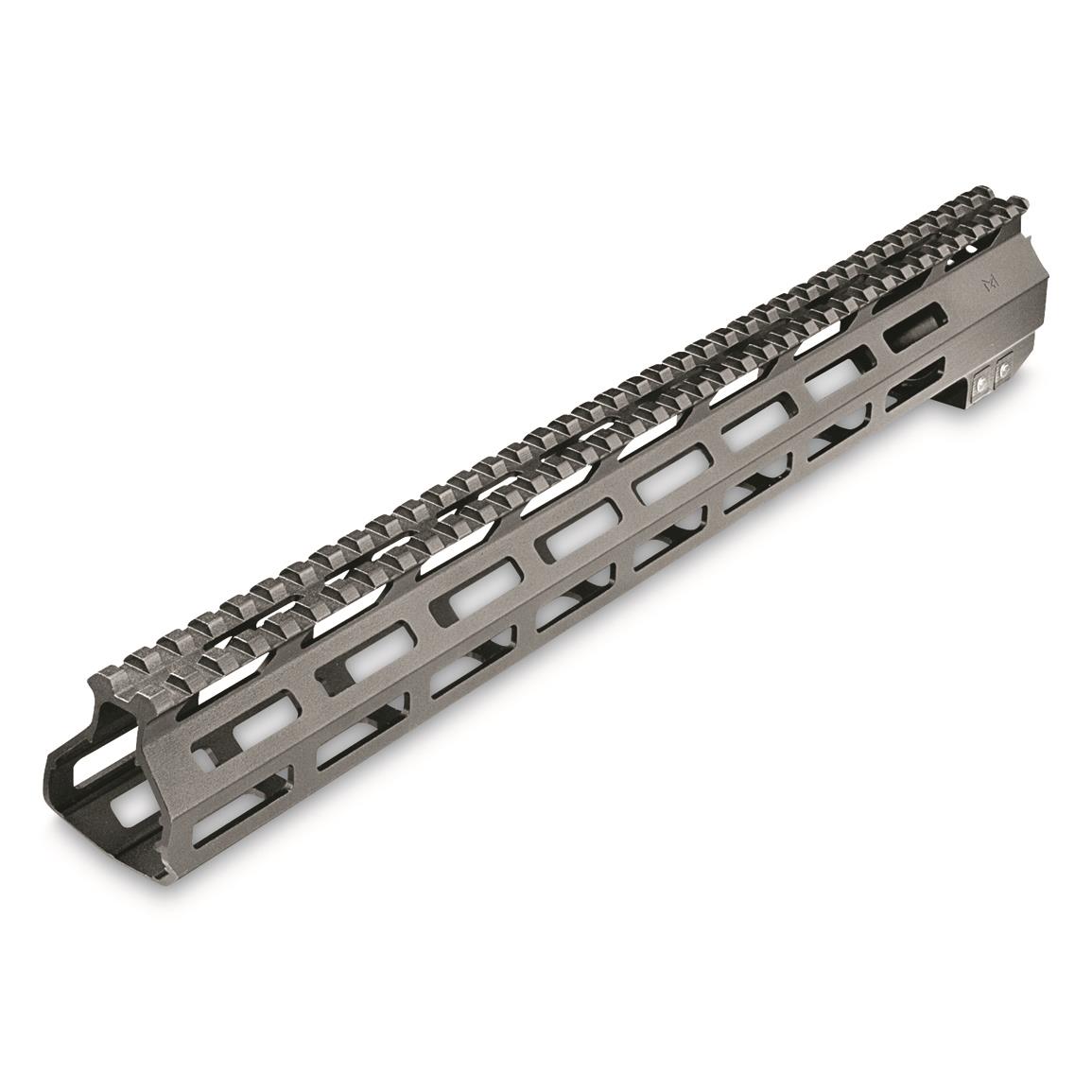 FAB Defense PTK Rubberized M LOK Angled Foregrip Thumb Stop Combo