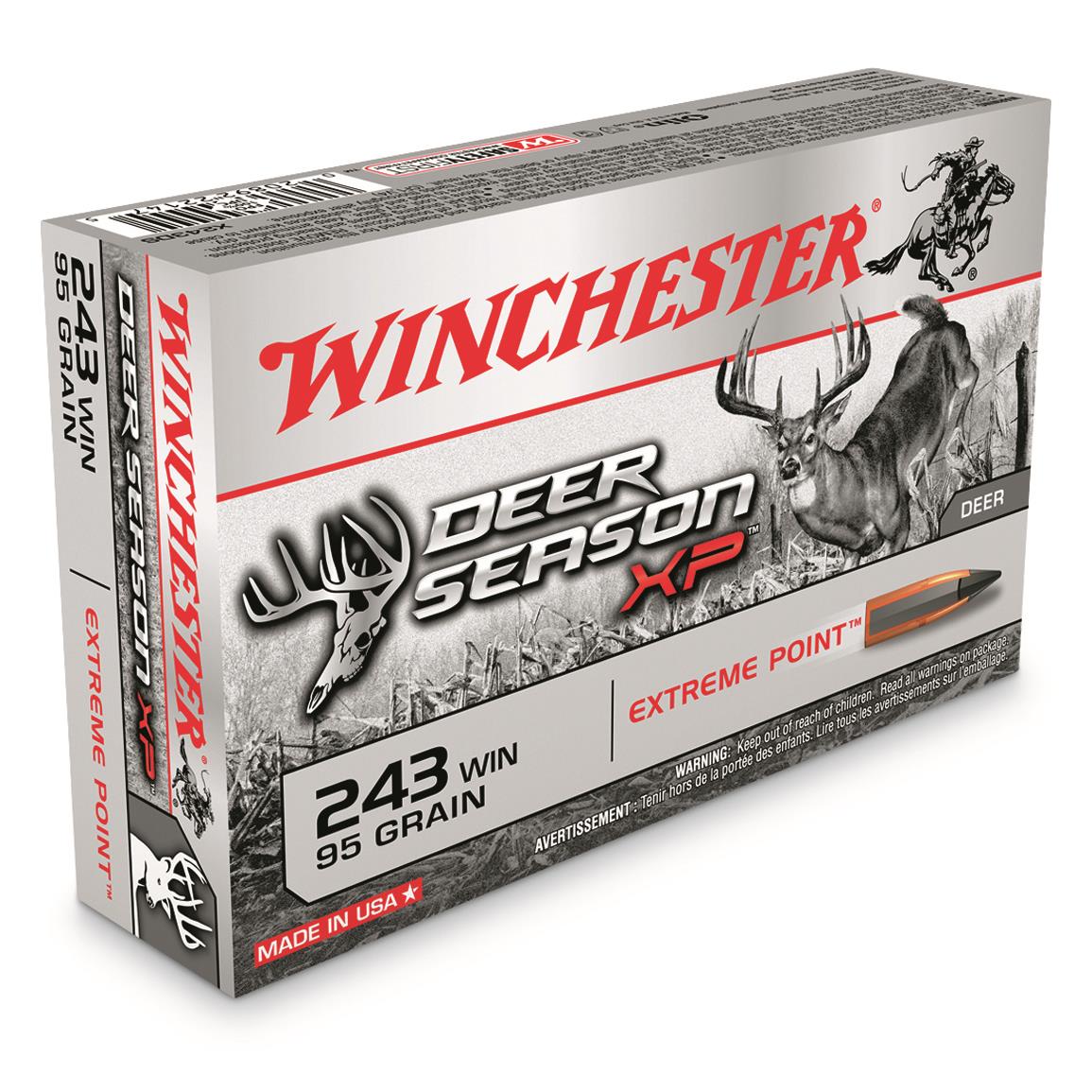 Winchester Deer Season XP 243 Winchester Polymer Tipped Extreme Winchester Deer Season XP 243 Winchester Polymer Tipped Extreme
