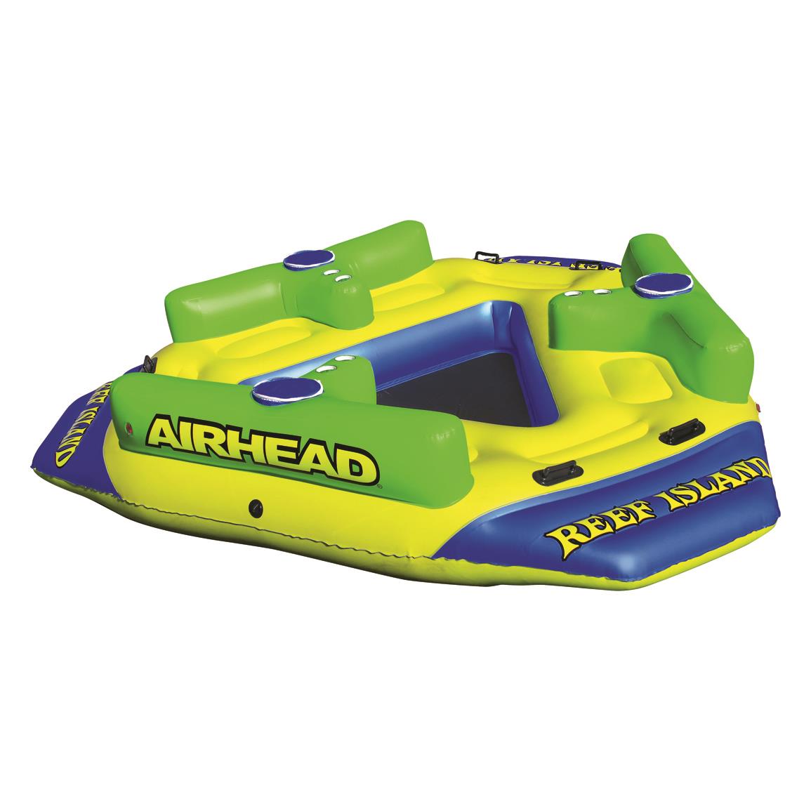 Airhead® Reef Island 6 Tube - 707485, Towables & Inflatables at ...