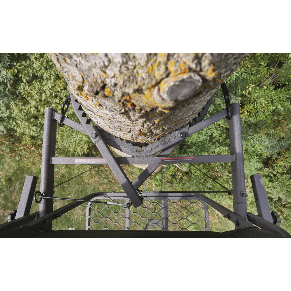 Primal Tree Stands Double Vantage Deluxe 18' Two-Man Ladder Tree Stand ...