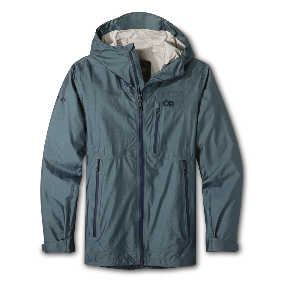 Outdoor Research Men's Hellum AscentShell Waterproof Jacket - 725370 ...