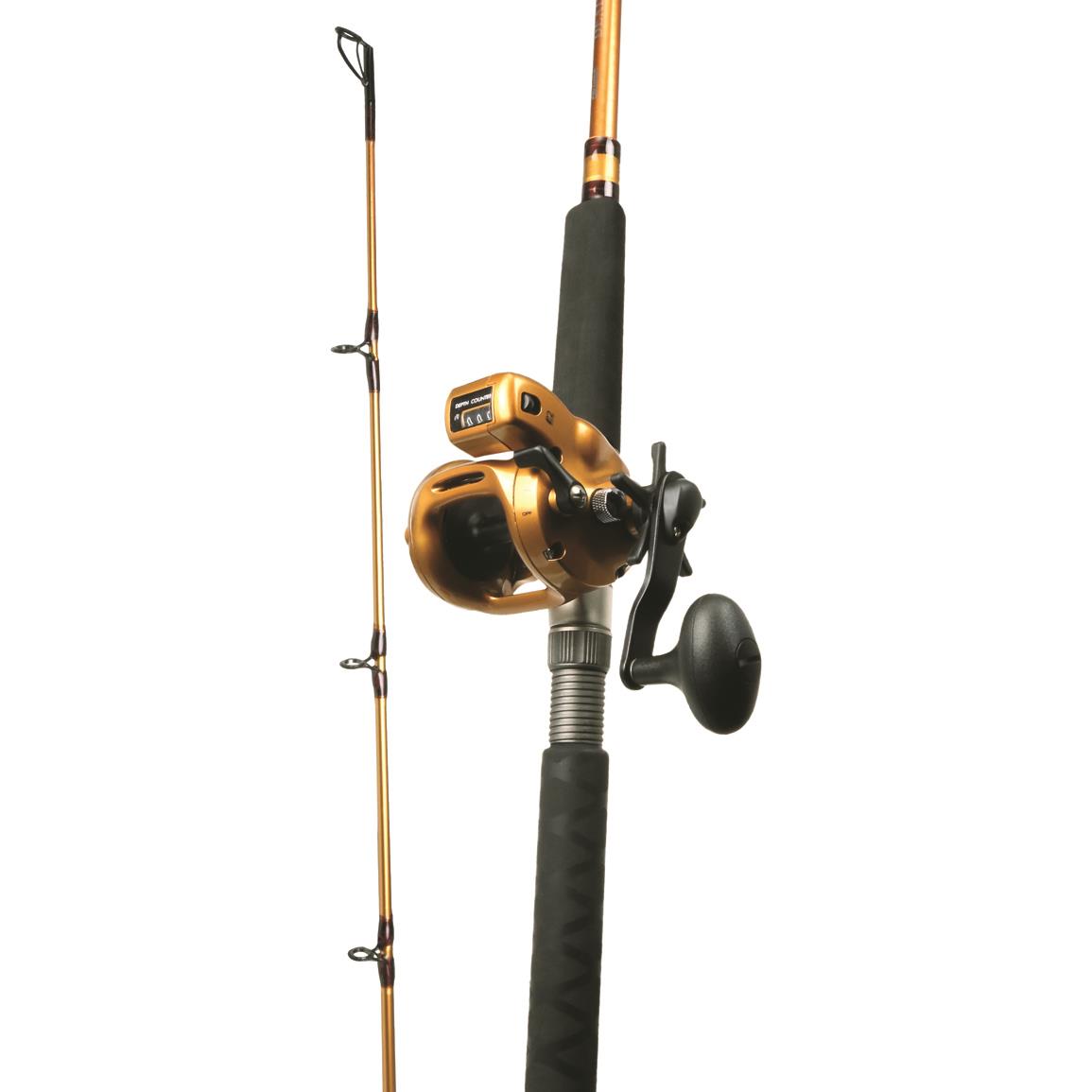 Okuma Convector Walleye Trolling Combo Right Hand 731125 Trolling Combos At Sportsmans Guide