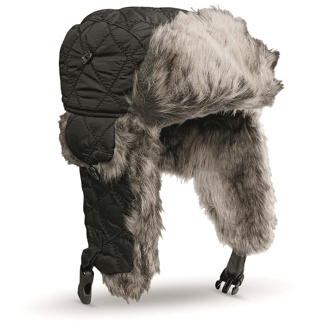 Mil-Tec Winter Cap with Synthetic Fur | Sportsman's Guide