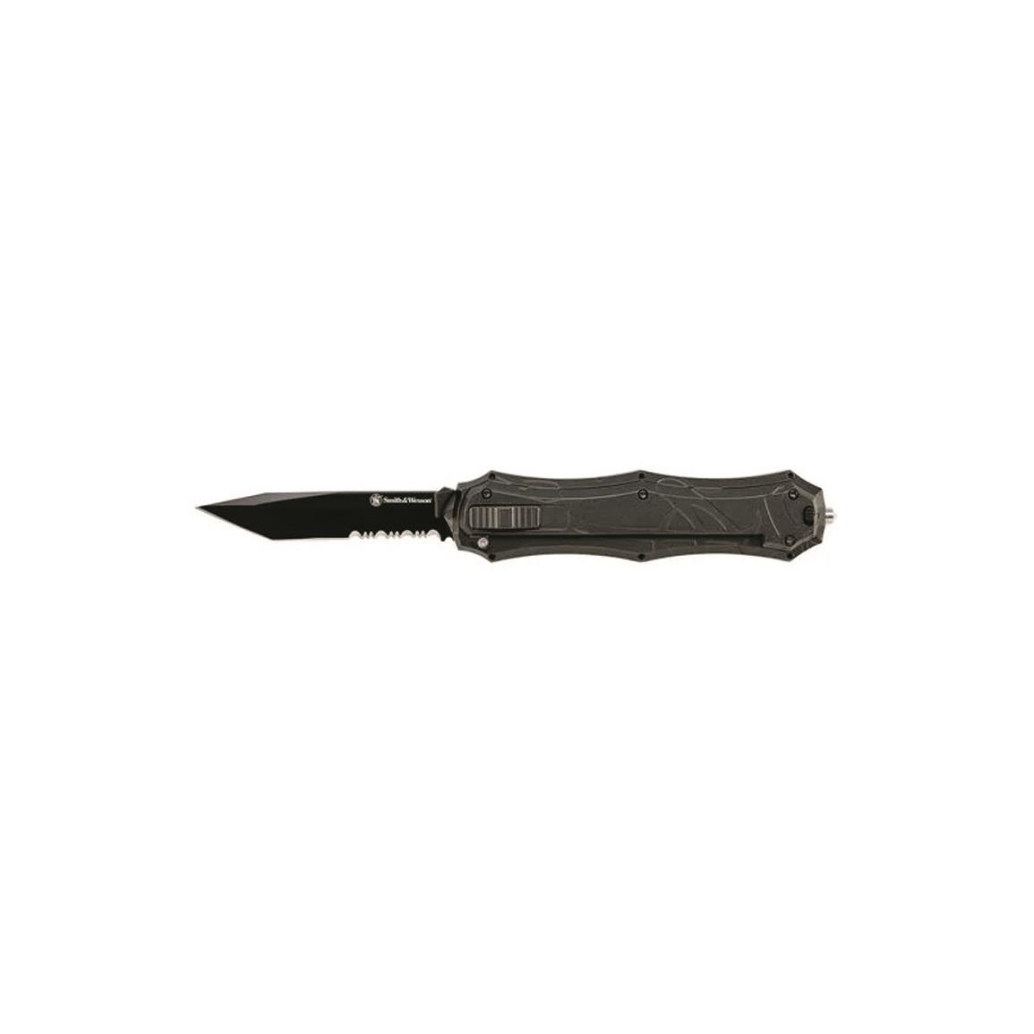 Smith & Wesson M&P OTF 3.6" Spring Assisted Knife, Partially Serrated ...
