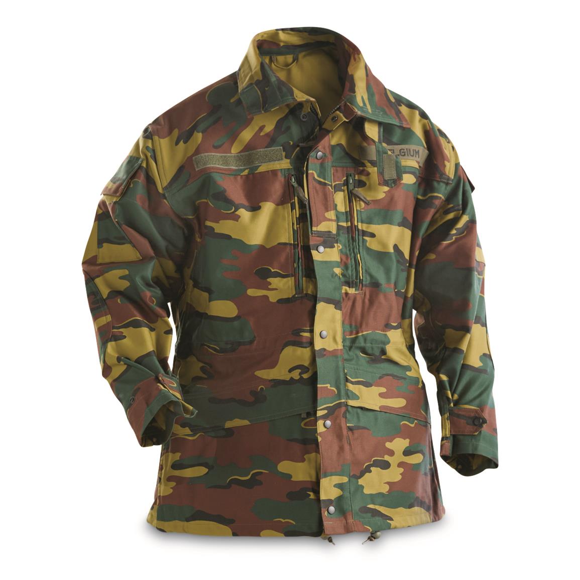 Belgian Military Surplus Combat Seyntex Waterproof Field Jacket, New ...