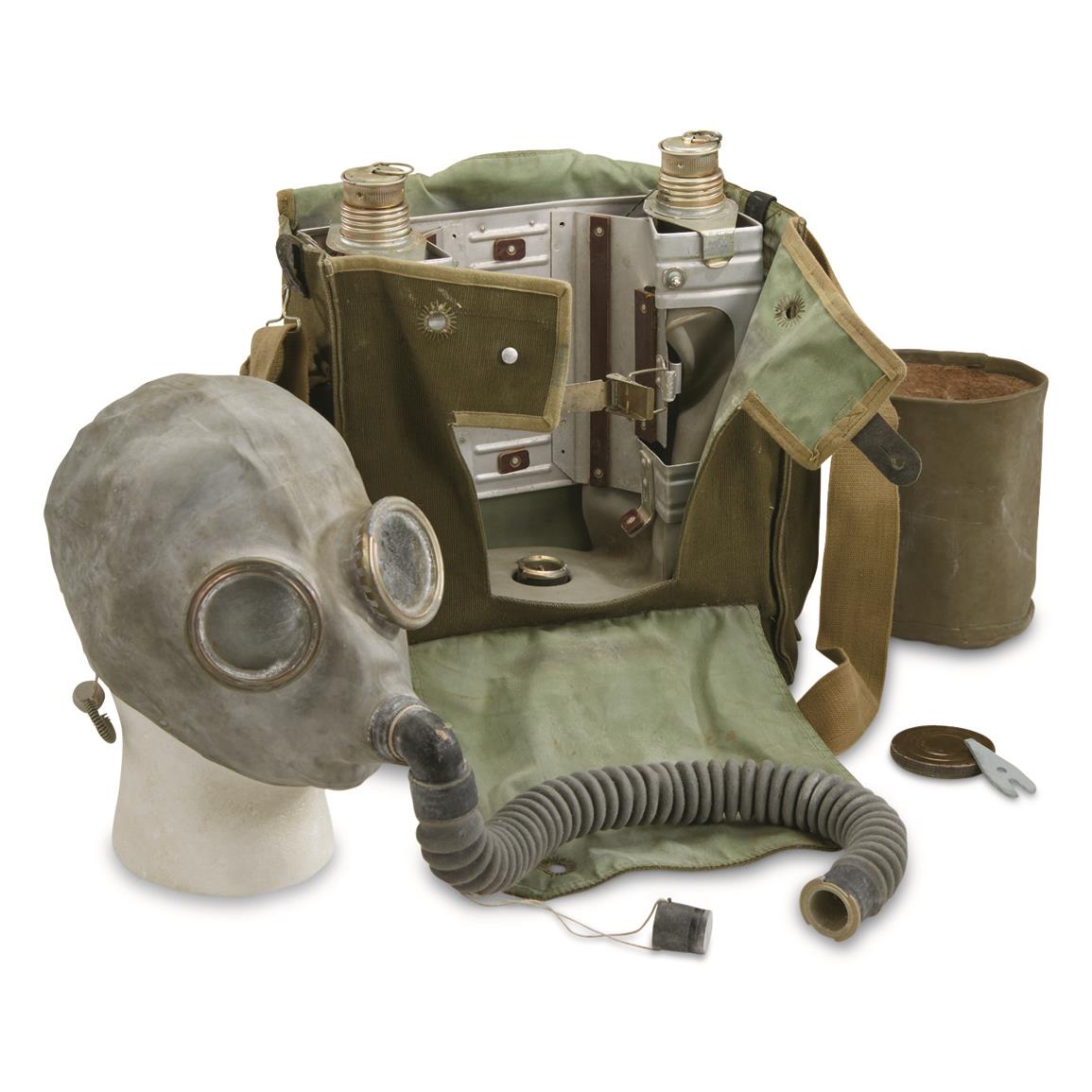 Romanian Military Gas Mask Training Unit, Like New | Sportsman's Guide