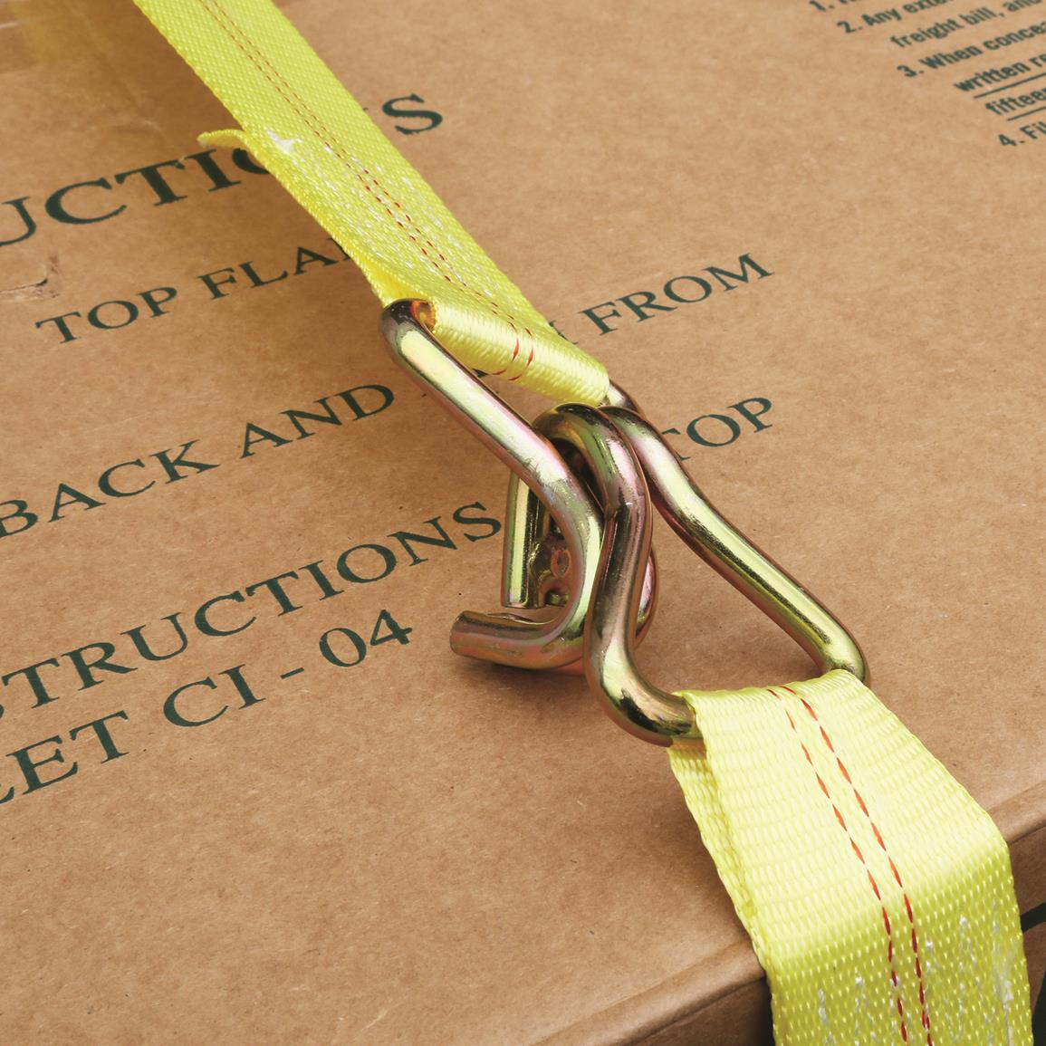 Black & Decker Light Duty Ratchet Straps, 1,500-lb. Break Strength, 12 ...