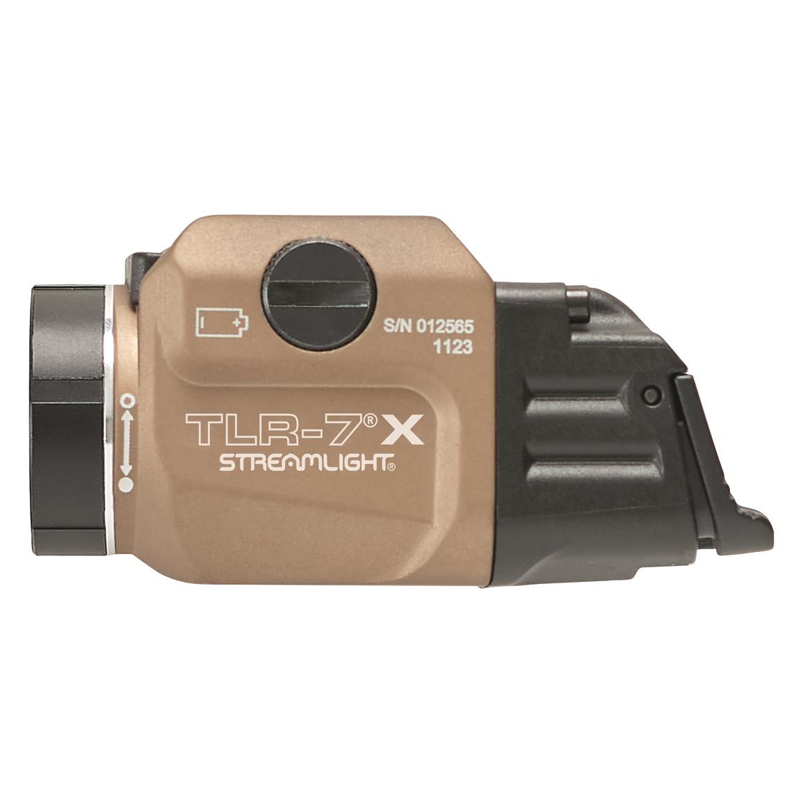 Streamlight TLR-7 X USB Multi-Fuel Pistol Light, FDE | Sportsman's Guide