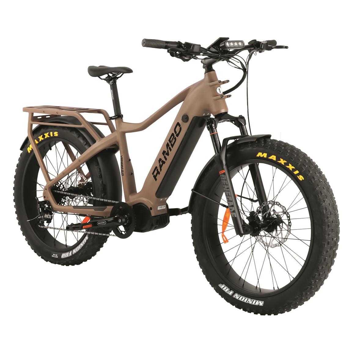 Rambo Venom 2.0 E-Bike FDE | Sportsman's Guide